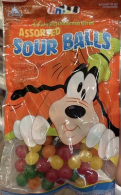 Disney Parks Candy Goofy Assorted Sour Balls NEW | eBay