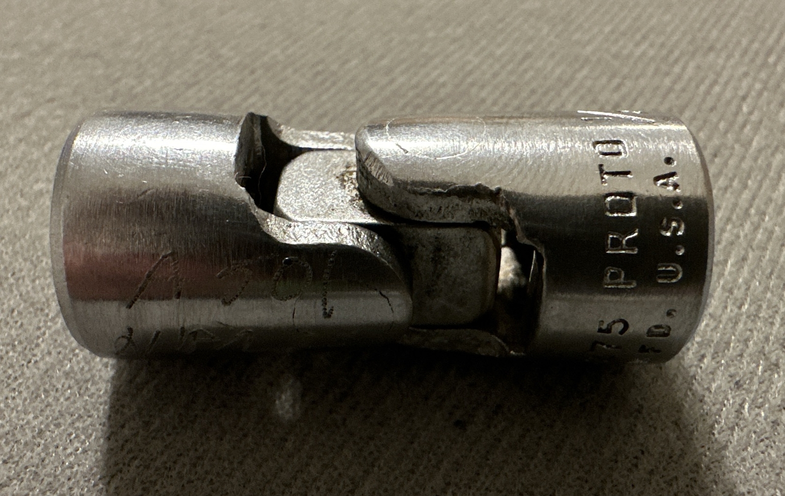 PROTO Professional 5275 1/2" 6pt 3/8" Drive Universal Swivel Flex ...