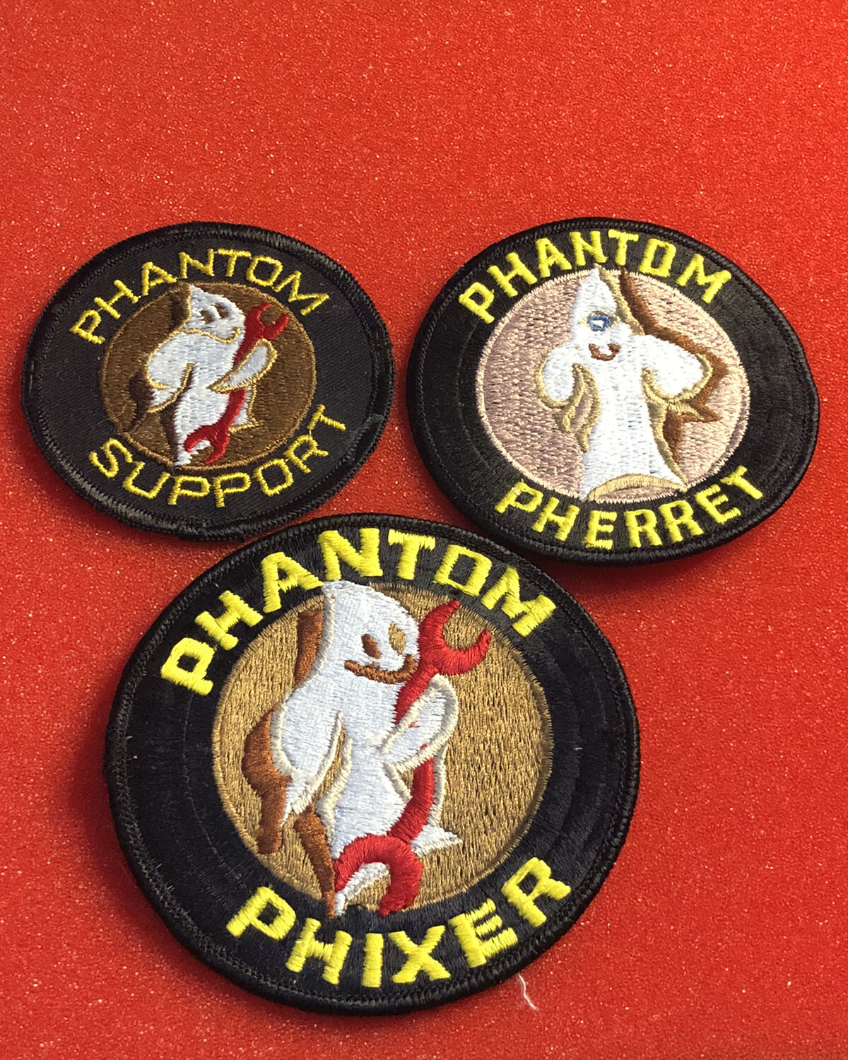 Original Vietnam US Navy Early Phantom Phixer Patches Lot of 3 | eBay
