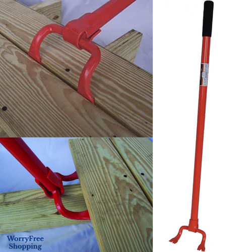 Deck Wrecker Bar Steel Hand Tool Pallet Breaker Roof Board Remover ...