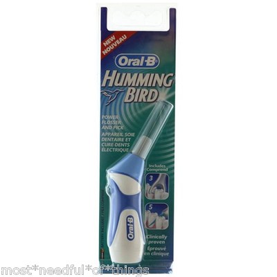 NO CORROSION!! OPENED TESTED GUARANTEED TO WORK ORAL B HUMMINGBIRD ...