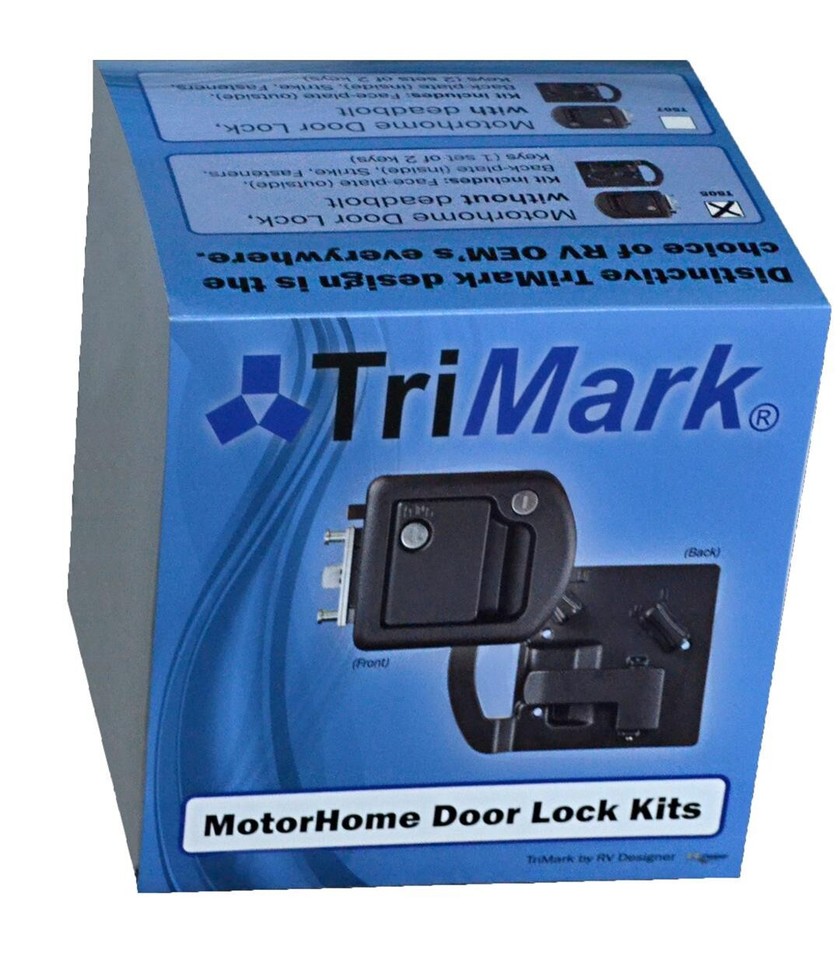 RV Designer T507 Trimark Standard Key Motorhome Entry Door Lock with ...