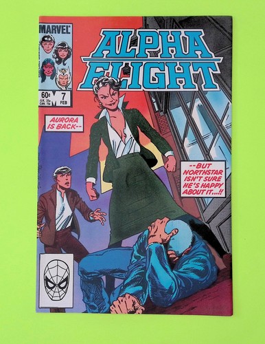 Alpha Flight #7 vol.1 1984 High Grade 8.0 Marvel Comics Book L25-32 | eBay