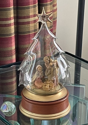 Fontanini Roman Music Box Holy Family Nativity Plays O Holy Night | eBay