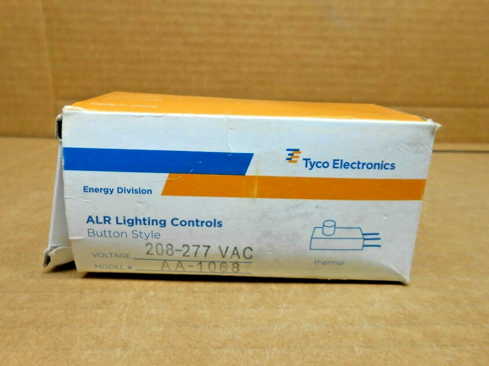 1 NIB TYCO AA-1068 AA1068 ALR LIGHTING PHOTO CONTROL BUTTON 208-277VAC ...