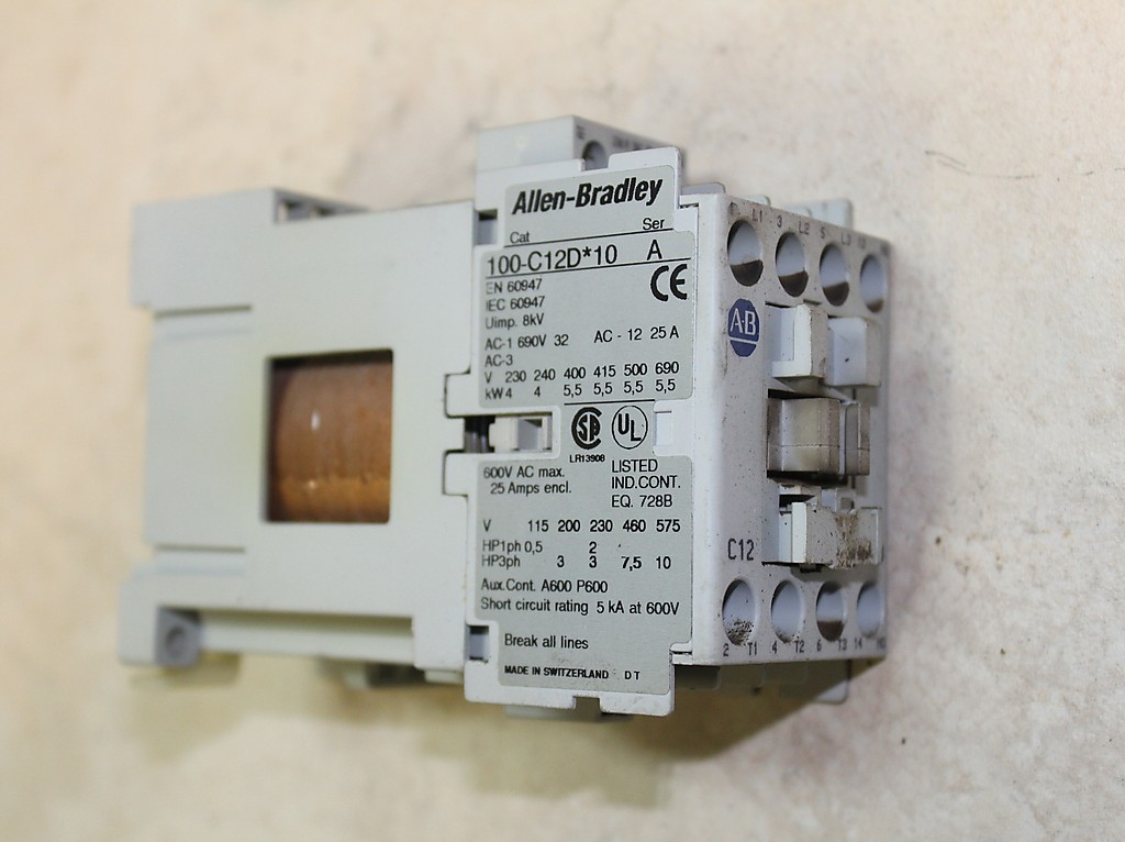 ALLEN BRADLEY 100-C12D*10 CONTACT0R (2) AVAILABLE | eBay