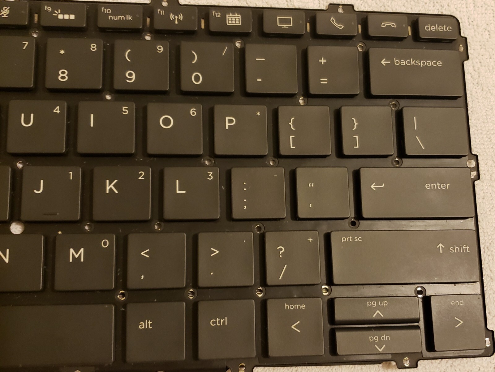 Single Key Replacement, HP Elitebook x360 1030 G3 G4, Key Cap + Hinge ...