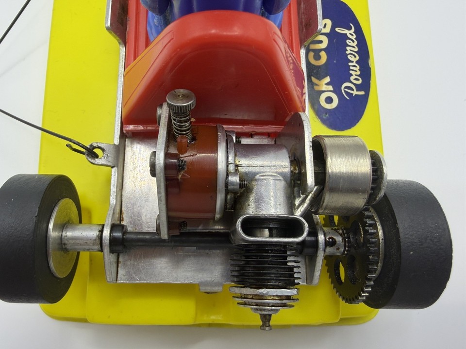 Herkimer OK Cub Kart .024 Engine - Cox Gas Powered Thimble-Drome .049 ...