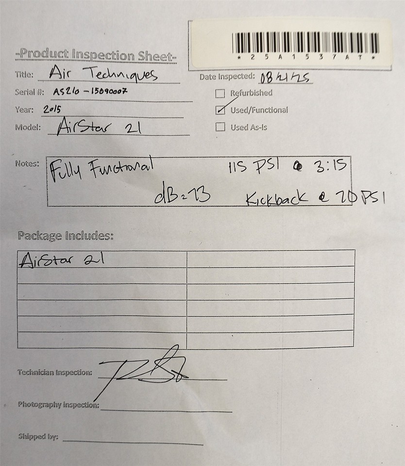 Air Techniques AirStar 21 Dental Oil-Free Air Compressor System | eBay