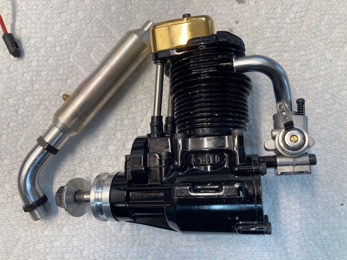 Saito Engine - Saito FA-80 GK -Golden Knight four stroke - Very Lightly ...