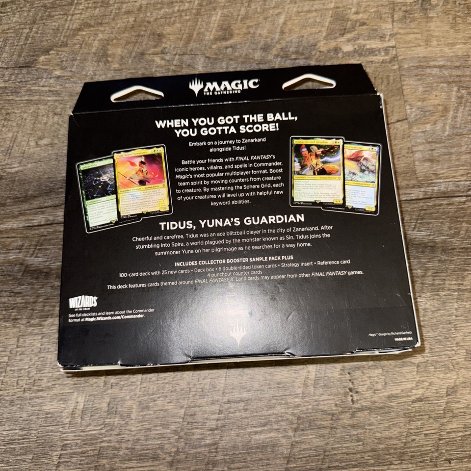 Magic The Gathering Final Fantasy VII Commander Deck CLOUD Limit Break ...