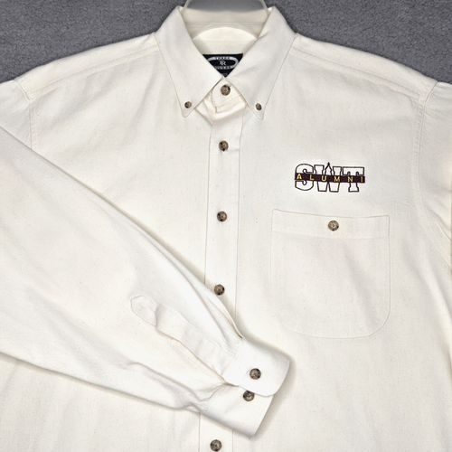 VTG Southwest Texas State SWT Alumni Button Up Shirt Men's Large ...
