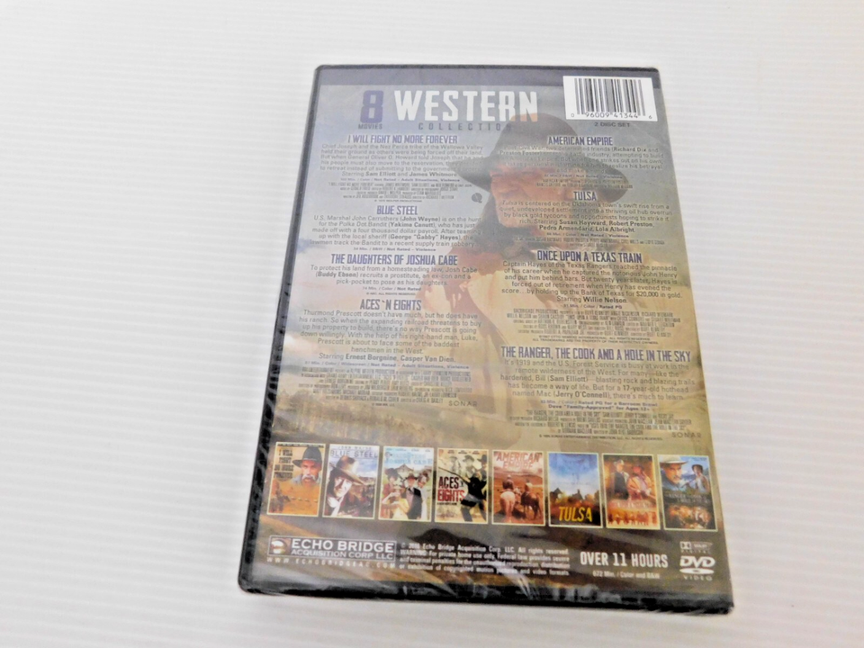 8-Movie Western Collection Featuring Sam Elliott (DVD, 2016, 2-Disc Set ...