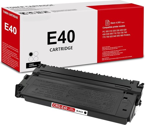 1PK E40 Toner Cartridge For Canon PC920 PC921 PC940 FC-204 FC-220 PC ...