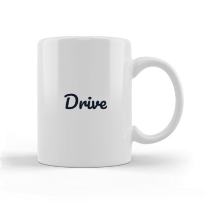 Drive Coffee Mug Positive Inspirational Novelty Gift Mugs 11oz 325ml ...