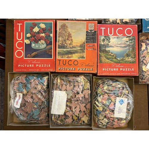 Lot of 7 Vintage TUCO Picture Puzzles in Original Boxes - Complete | eBay