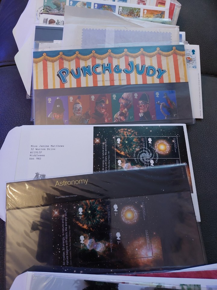 Royal Mail Stamps Presentation Packs, First Day Covers, Postcards ...