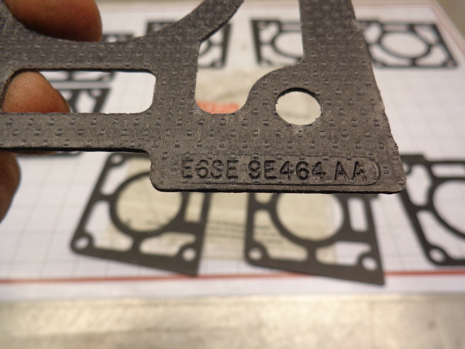 FORD E6SZ-9E464-A Gasket Throttle Body CG-683 Lot of 9 Gaskets OEM NOS ...
