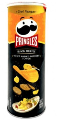 PRINGLES CHEF MORGAN - BLACK TRUFFLE - CHINA - 80G - EXCLUSIVE LIMITED ...