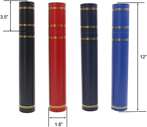 GraduatePro Certificate Diploma Tube Holder Scroll Black | eBay