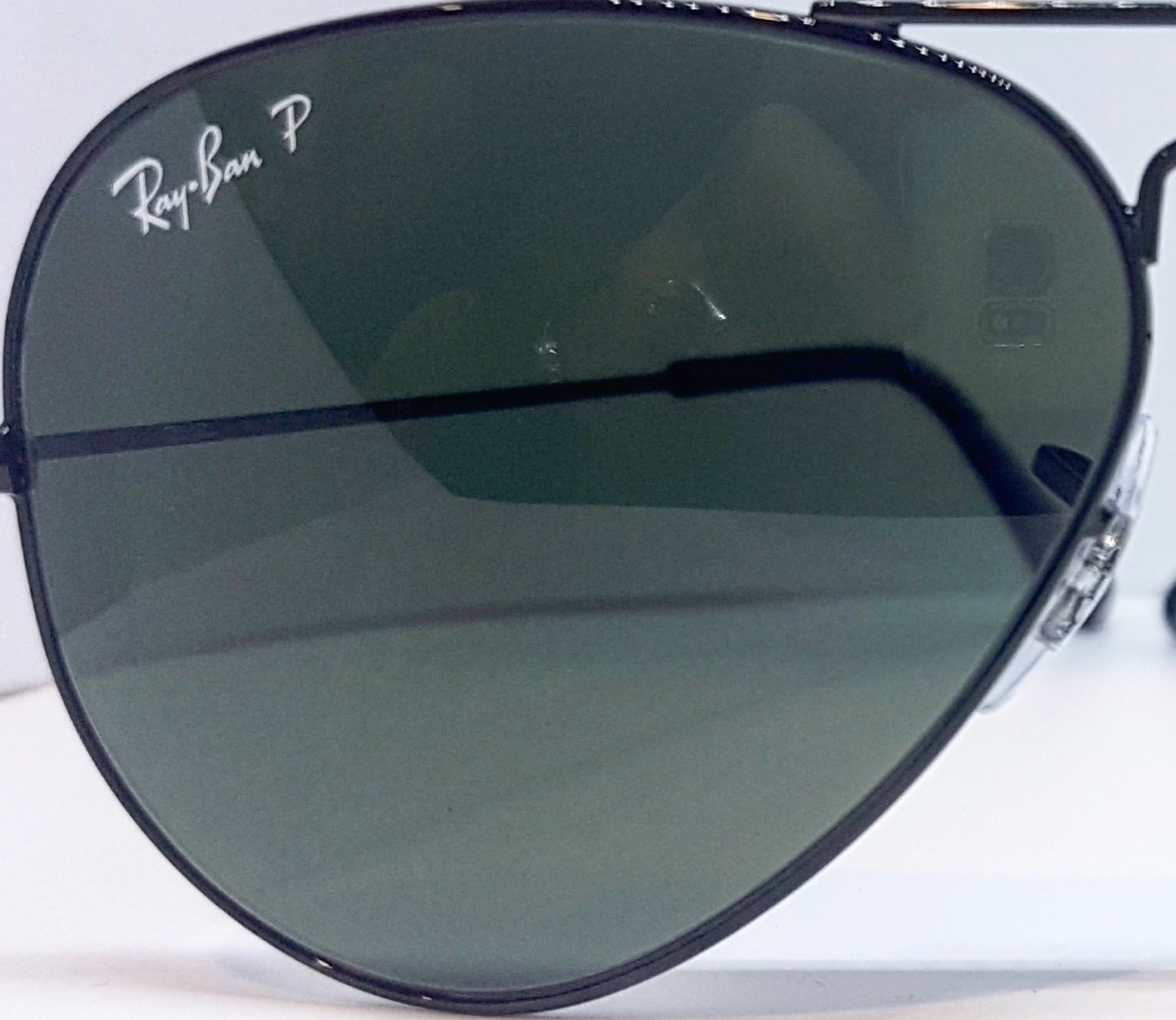 pair of replacement lenses - Ray-Ban - RB 3025 - aviator metal - glass ...