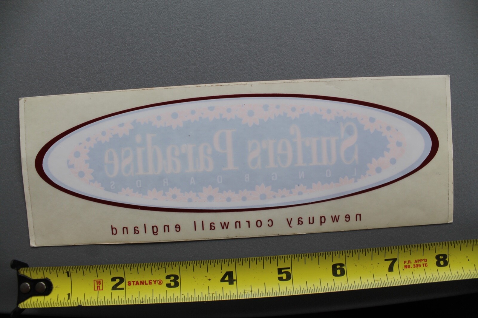 Surfer's Paradise Cornwall England OG V55B Vintage Surfing Inside ...