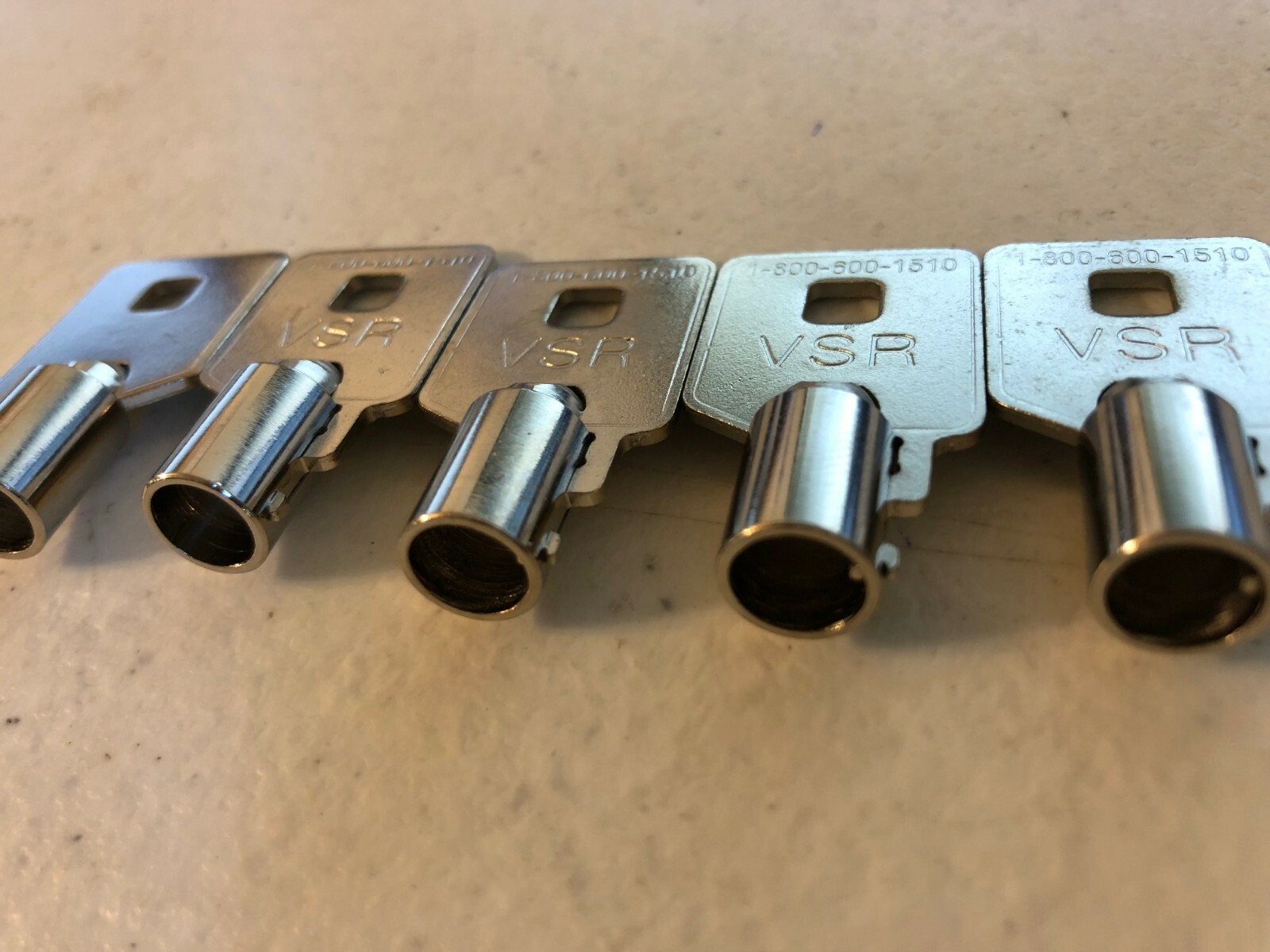 5 PIECES VSR BARREL KEY BLANK NEW | eBay