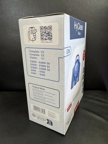 GENUINE Miele GN HyClean 3D Efficiency Bags - Pack of 4 bags + 2 ...
