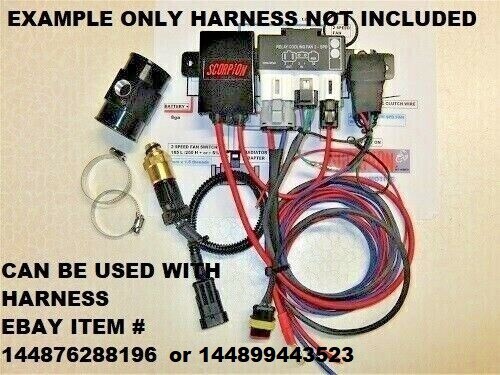 02 -95 FORD CONTOUR-RADIATOR DUAL COOLING FAN WIRING HARNESS | eBay