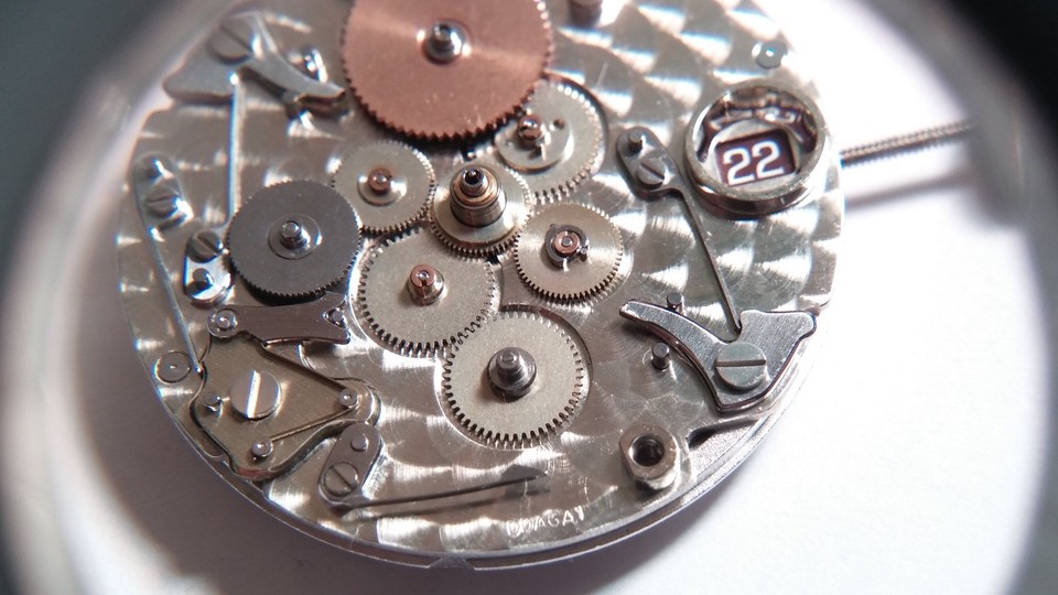 ETA 2892 A2 movement Corum rotor, runs, date at 3 o'clock, beautiful | eBay