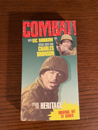 COMBAT! Episode 5: Heritage VHS Charles Bronson TV Series | eBay