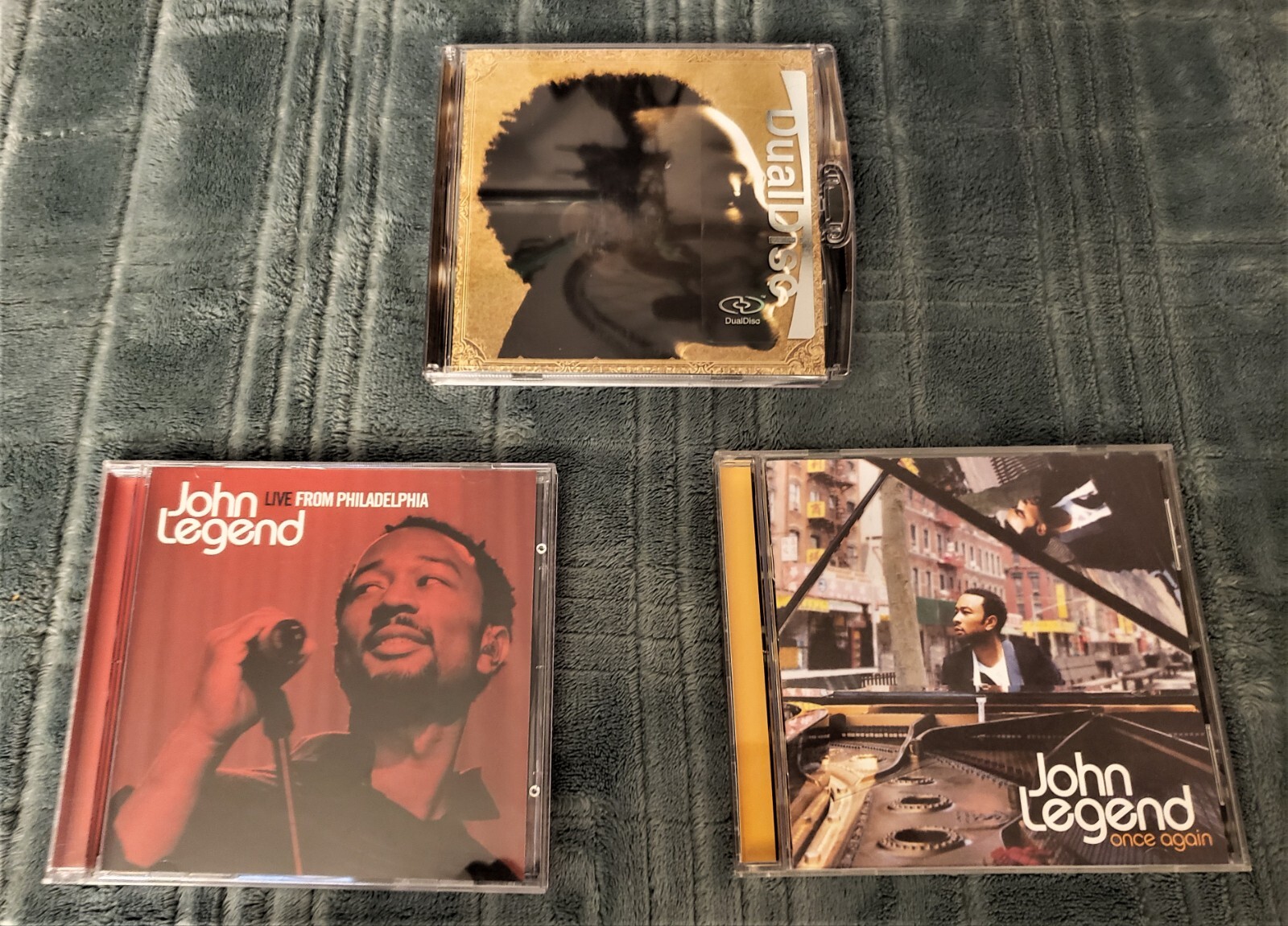 Lot (3) John Legend CDs / DVD - Once Again / Live From Philadephia ...