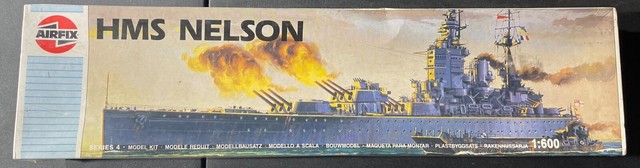Airfix HMS Nelson Model Kit 1 600 04203 Contents UK Battleship for sale ...