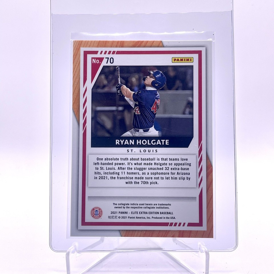 2021 Panini Elite Extra Ryan Holgate Aspirations Blue #'d /249 | eBay