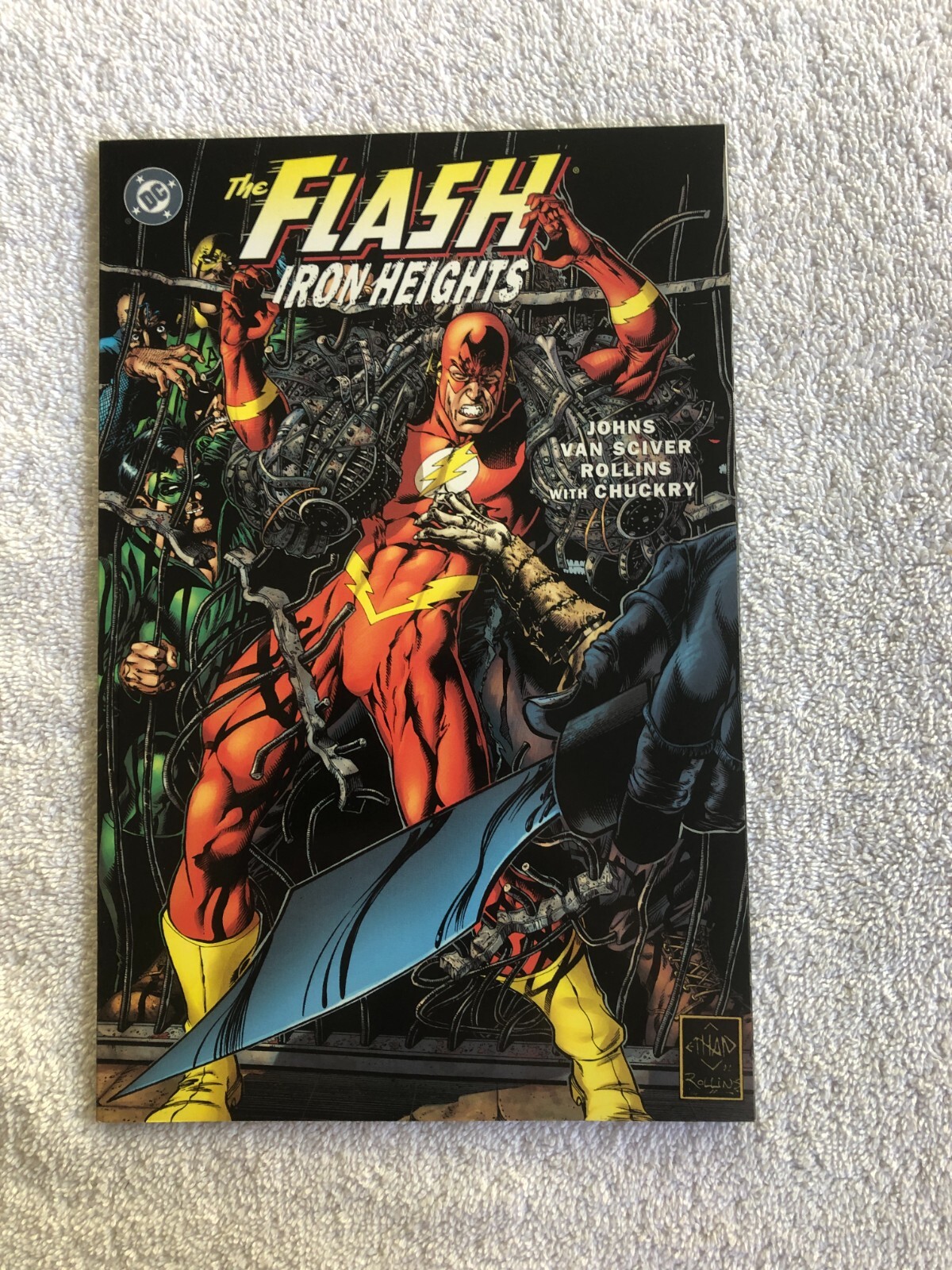 Flash Iron Heights #1 (2001 DC) NM 9.4 | eBay