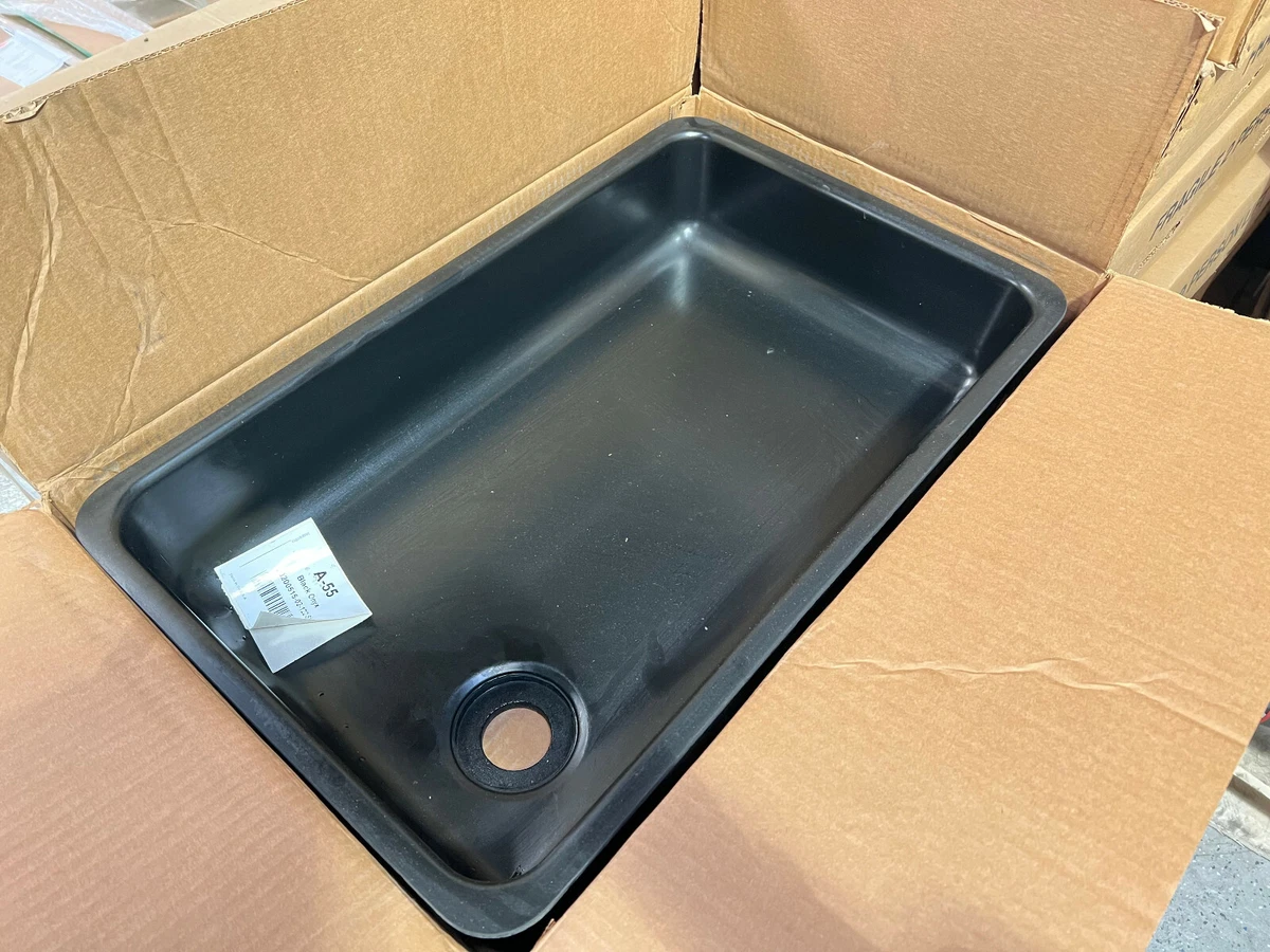 Lab Epoxy Resin Drop-In Sink Durcon D-55 Black Onyx, 52% OFF