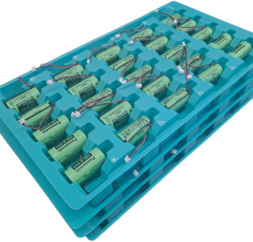 NEW FULL CASE OF 100x PANASONIC INDUSTRIAL LITHIUM BATTERIES CR-2/3AZ ...