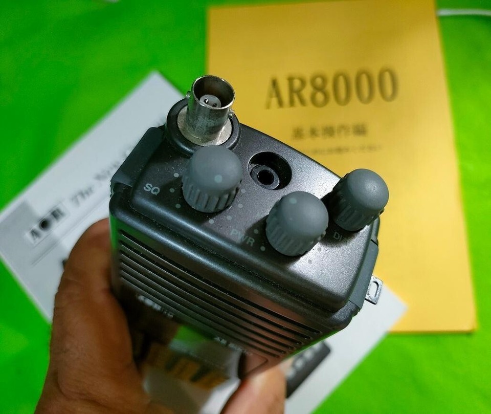 AOR AR8000 Wide Range Receiver Amateur Ham Radio Tested w/Manual Used ...