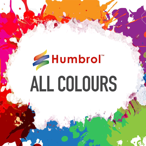 HUMBROL Enamel Model Paint - MIXED COLOURS - Matt Gloss Satin 14ml ...