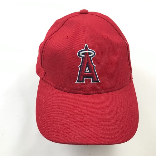 Los Angeles Angels Hat Cap Strap Back Red New Era Adult MLB Baseball ...