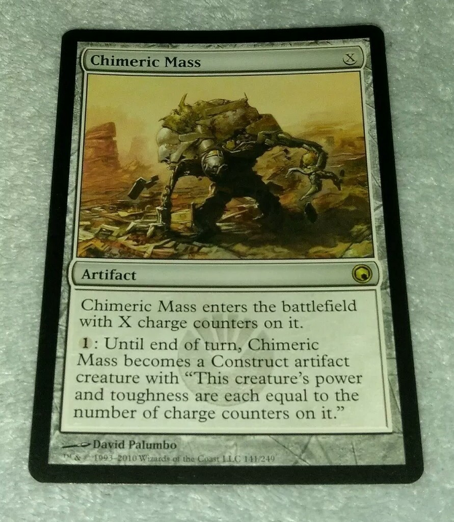 Scars of Mirrodin ~ CHIMERIC MASS rare Magic the Gathering MTG LP | eBay