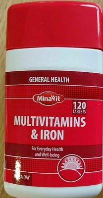 Minavit multivitamins & iron | eBay