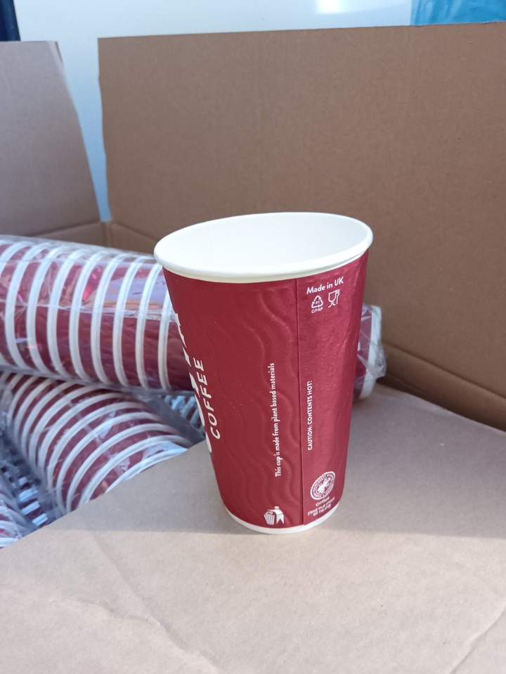 Costa Coffee Disposable Paper Cups x 90 Regular Size | eBay UK