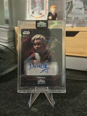 2024 Topps Chrome Black Star Wars Light Side Auto OMEGA (Michelle Ang ...