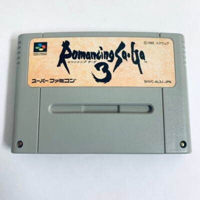 Sf1154 Super Famicom official Game soft Romancing SaGa 3 SFC Japan | eBay