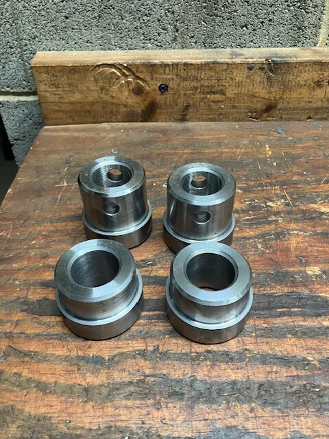 Cat 301 mini excavator bucket pin boss bushings 30mm weld in (Includes ...