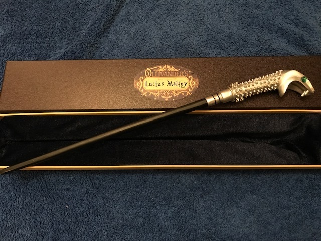 Lucius Malfoy Snake Wand 15", Harry Potter, Ollivander's, Noble ...