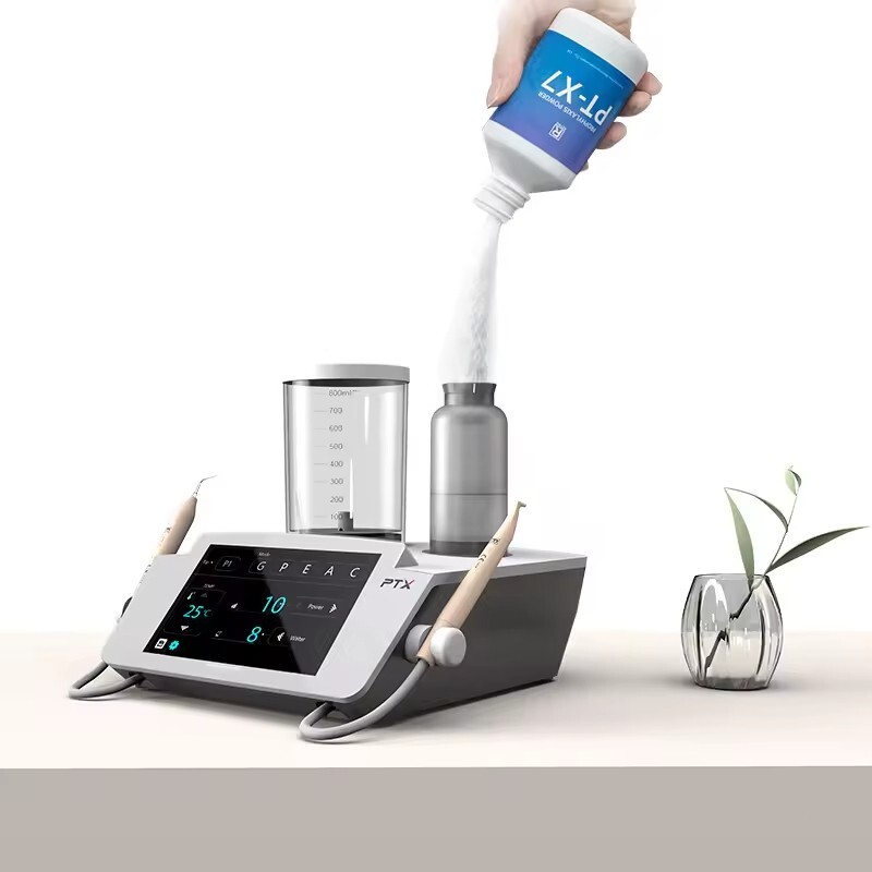 ULTRASONIC DENTAL SCALER WITH AIR POLISHER 110v Smart LCD touch Refine ...