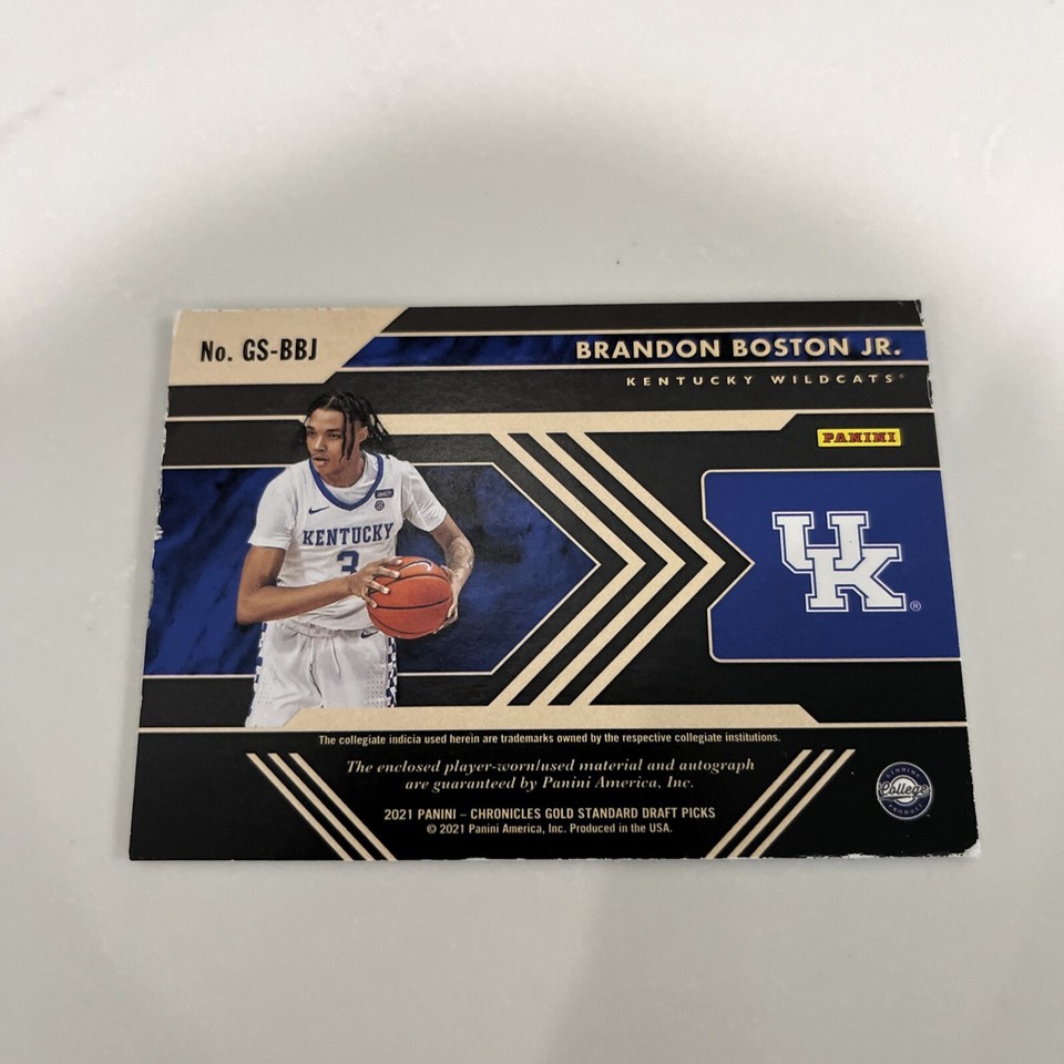Brandon Boston Junior holding the ball | eBay