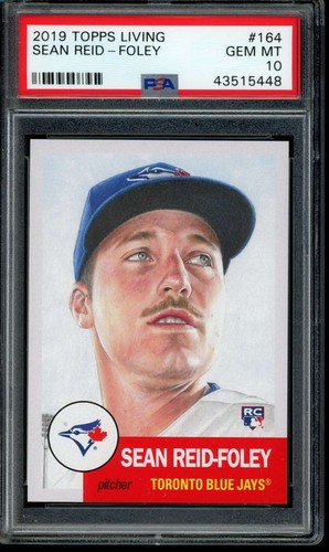 2019 Topps Living Set #164 Sean Reid-Foley PSA 10 Gem Mint RC Rookie ...